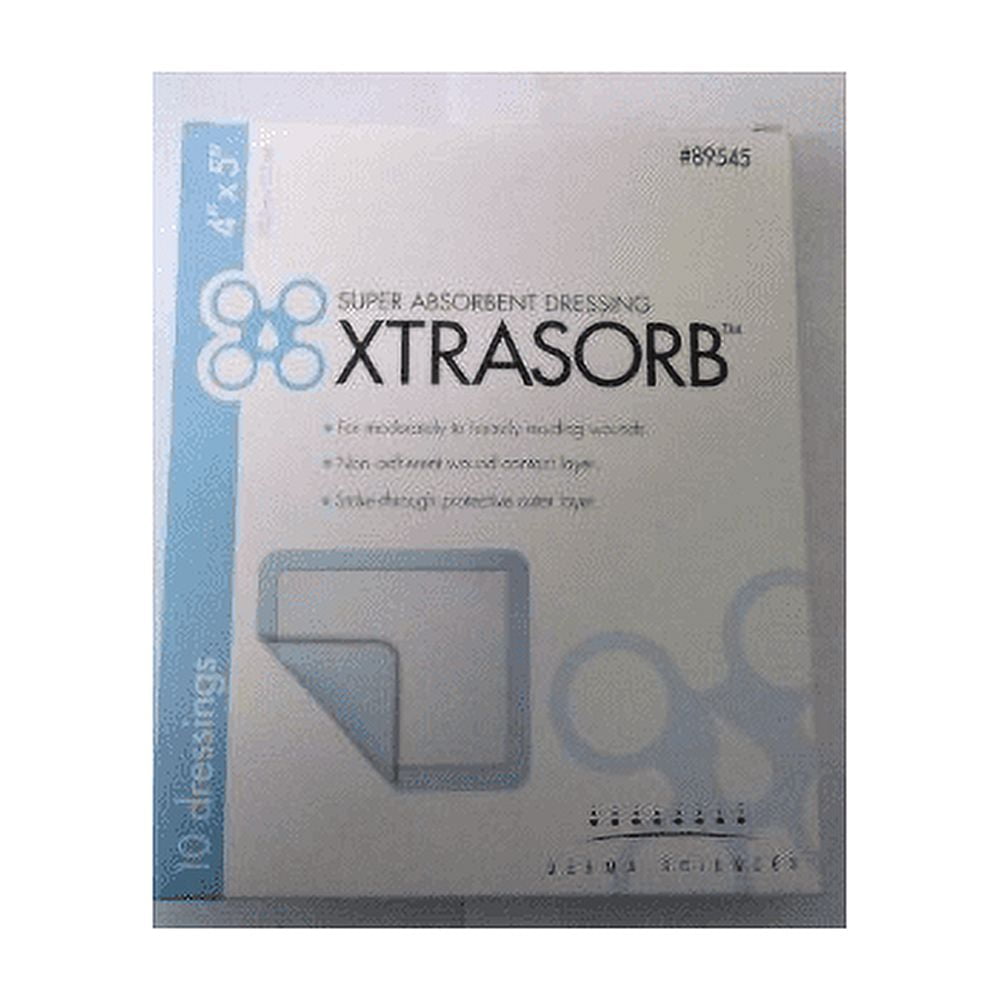 Xtrasorb Gelling Foam Dressing Classic 6 X 9 Inch Rectangle Non ...