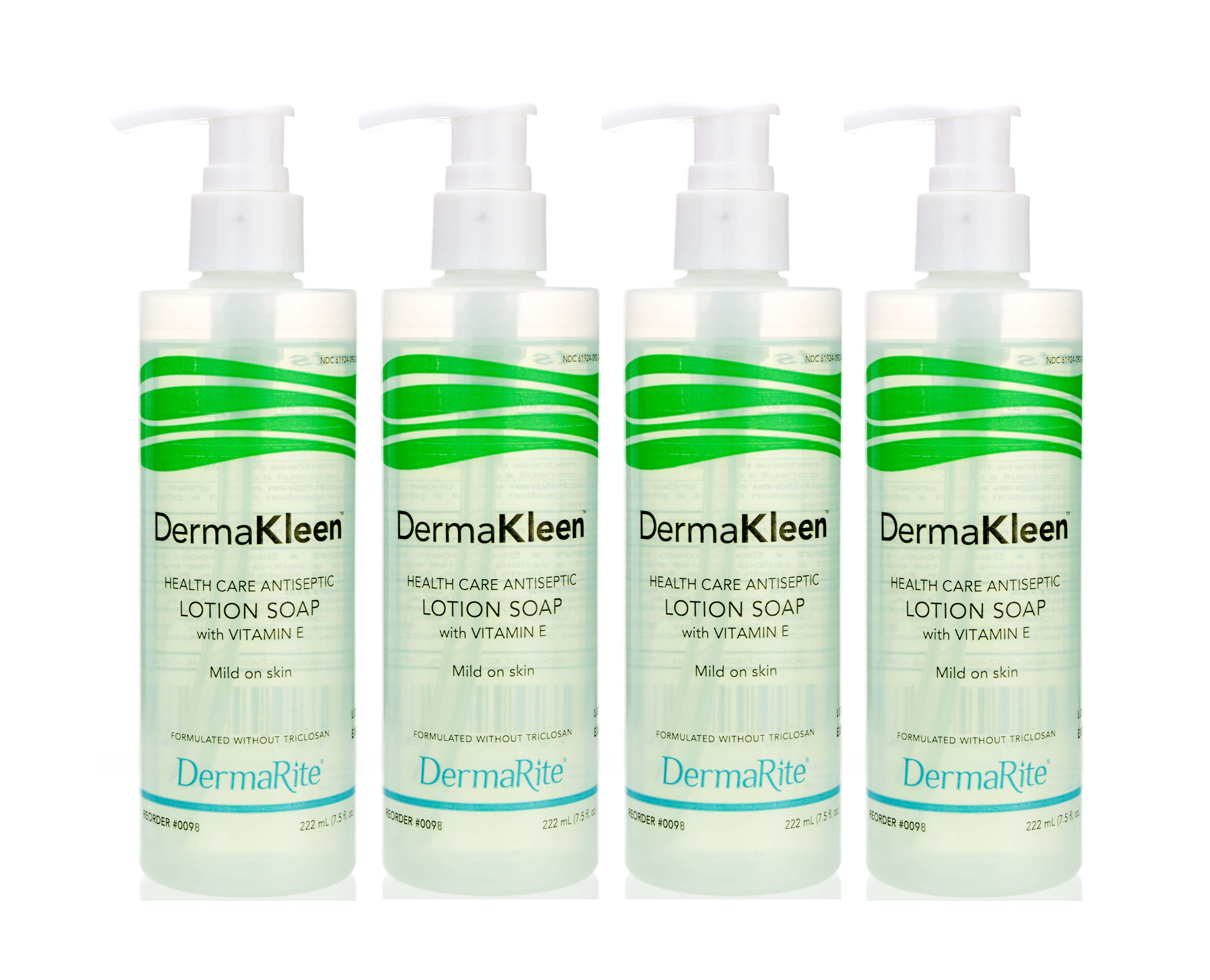 DermaKleen Health Care Antiseptic Lotion Soap with Vitamin E - 4 ...