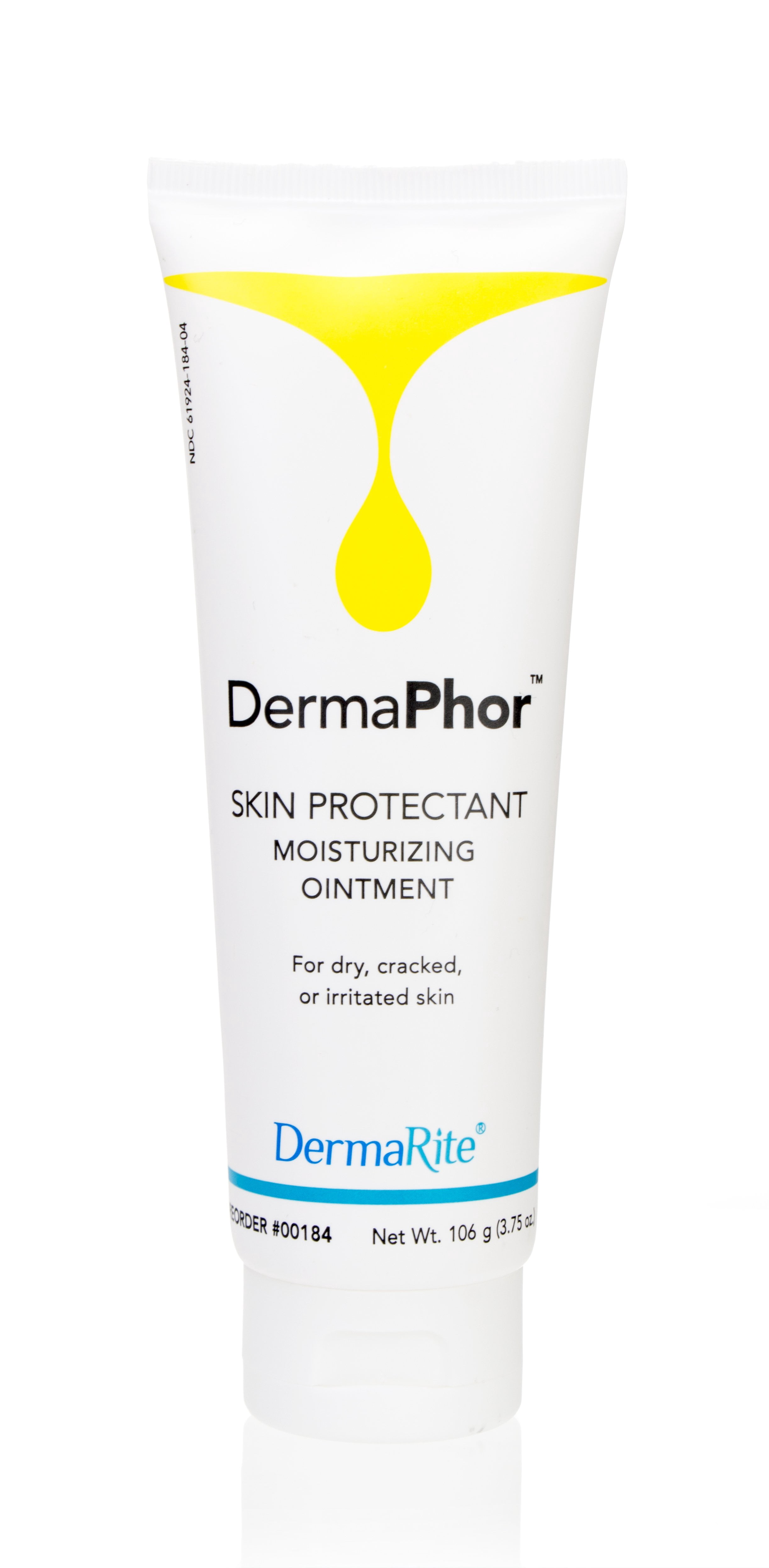 DermaPhor Skin Protectant 4 Ounce Tube Unscented Ointment, 00184 - CASE ...