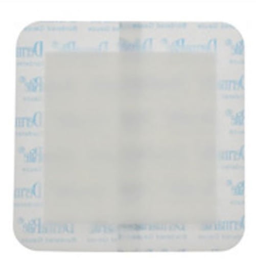 DermaRite Sterile Adhesive Dressing 6X6 Inch Gauze - Wound Skin Care ...