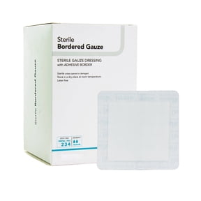 Inject-Safe Sterile White Round Injection Barrier Strip Bandages, 1.375 ...