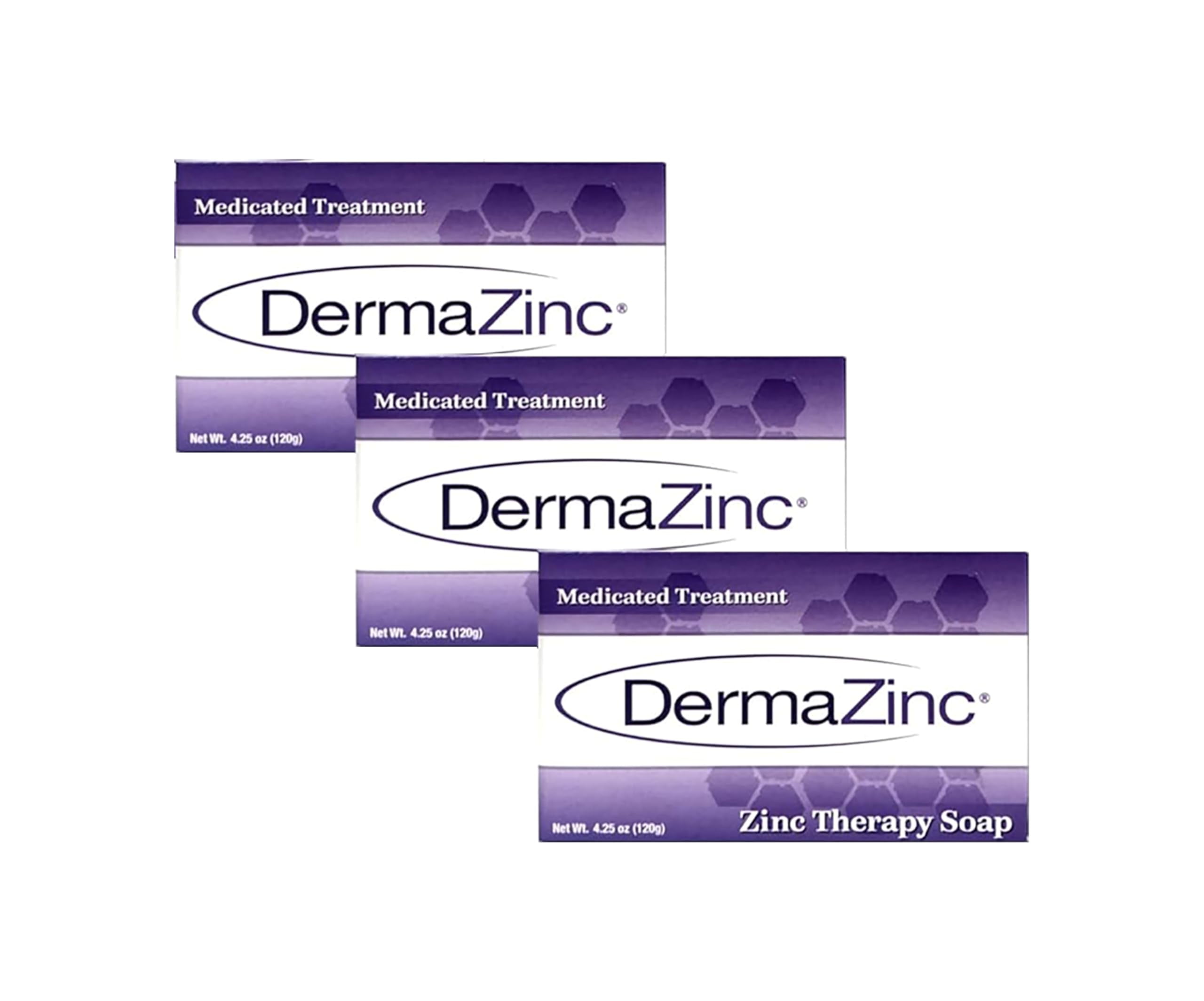 DermaZinc Therapy Soap, Zinc DMF15 Soap for Skin, Skin Disorder Relief ...