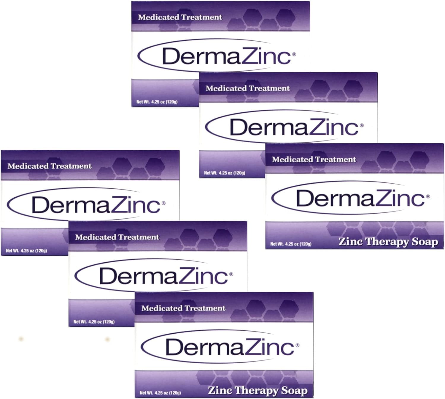 DermaZinc Zinc Therapy Soap Bar - 4.25 oz (120g) KIT - Walmart.com