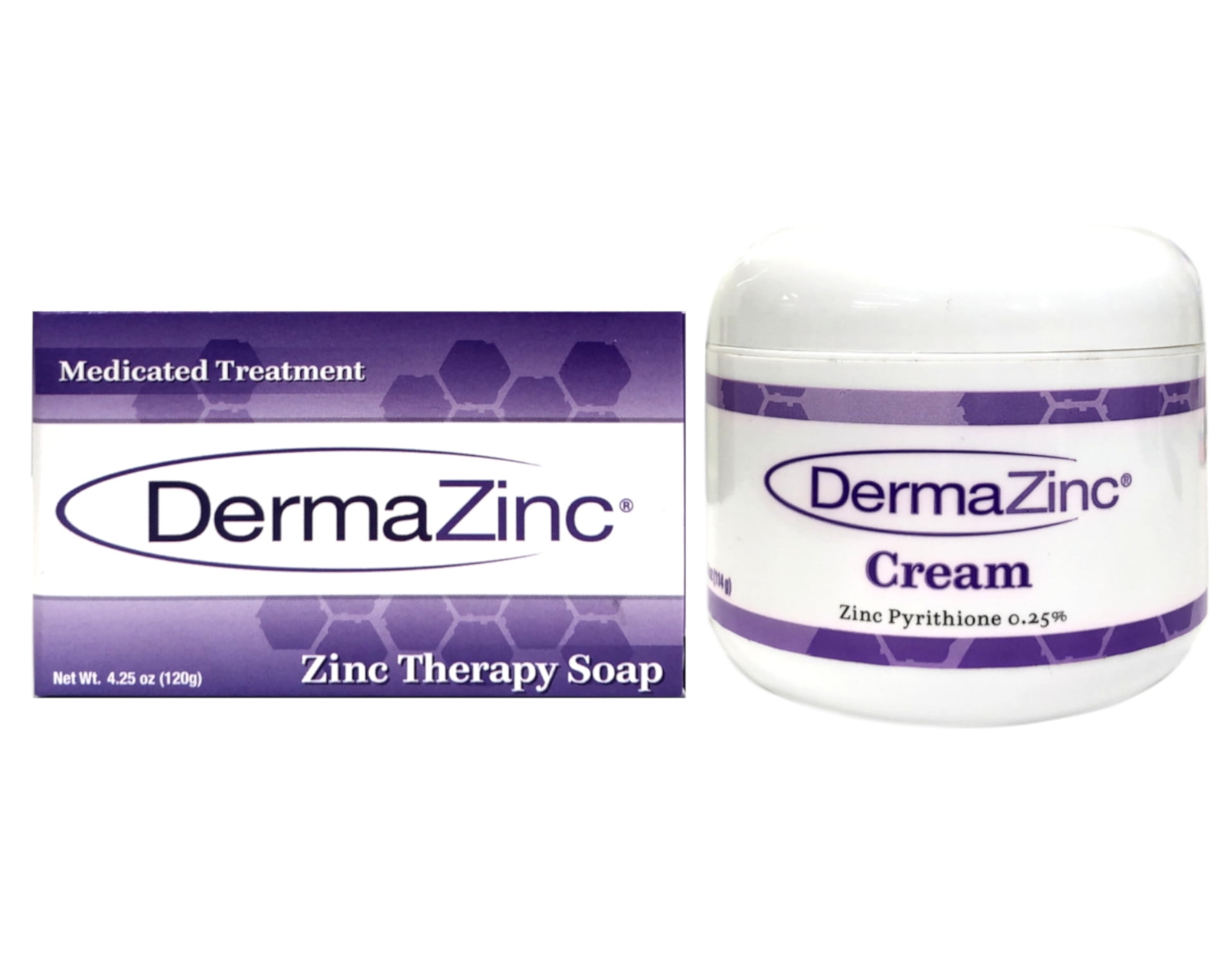 DermaZinc Zinc Therapy Soap & Cream Kit, Pack of 1 - Walmart.com