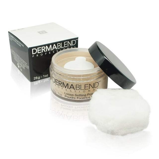 Dermablend Loose Setting Powder Cool Beige 1 Oz, Translucent Blurring ...