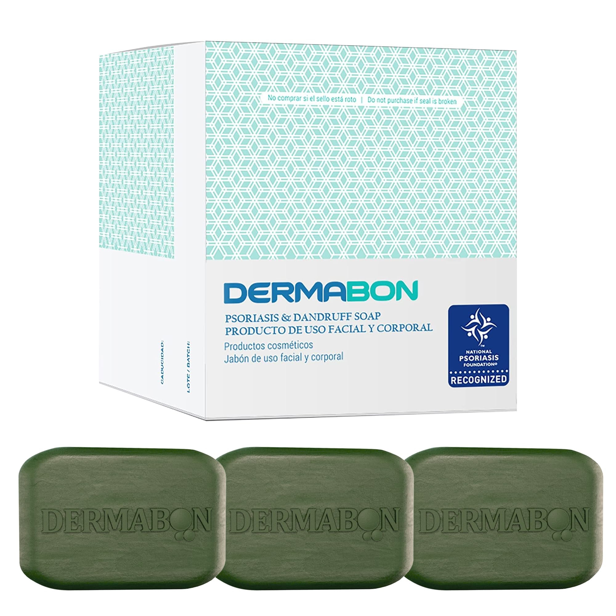 Dermabon Psoriasis Cleanser, Seborrheic CCF19 Dermatitis & Eczema Soap ...