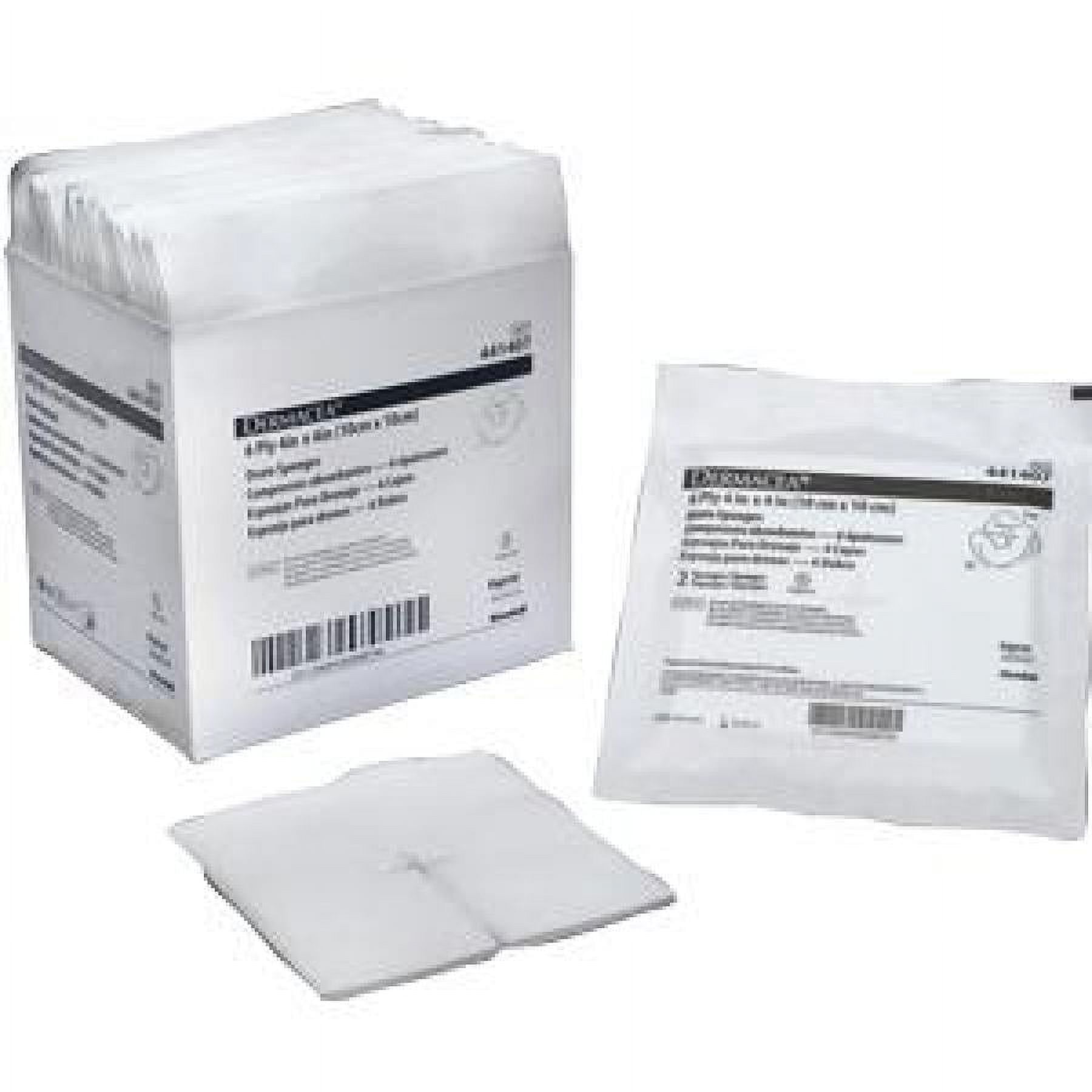Dermacea Drain Sponge 4" x 4" 50ct Sterile Gauze Pads - Walmart.com