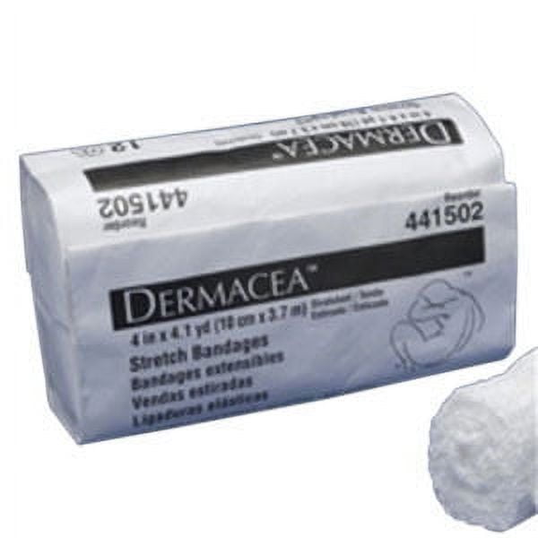 Dermacea Sterile Stretch Bandage 6 Inch x 4 yds. (Stretched) 75 Inch ...