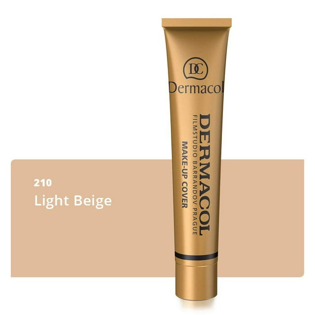 Dermacol Make-Up Cover 210, Waterproof, Hypoallergenic, SPF 30, Perfect ...