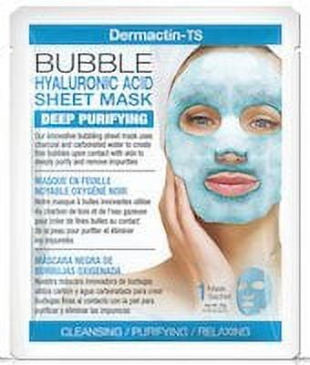 Dermactin-TS Rejuvenating Bubble Hyaluronic Acid Sheet Mask with ...
