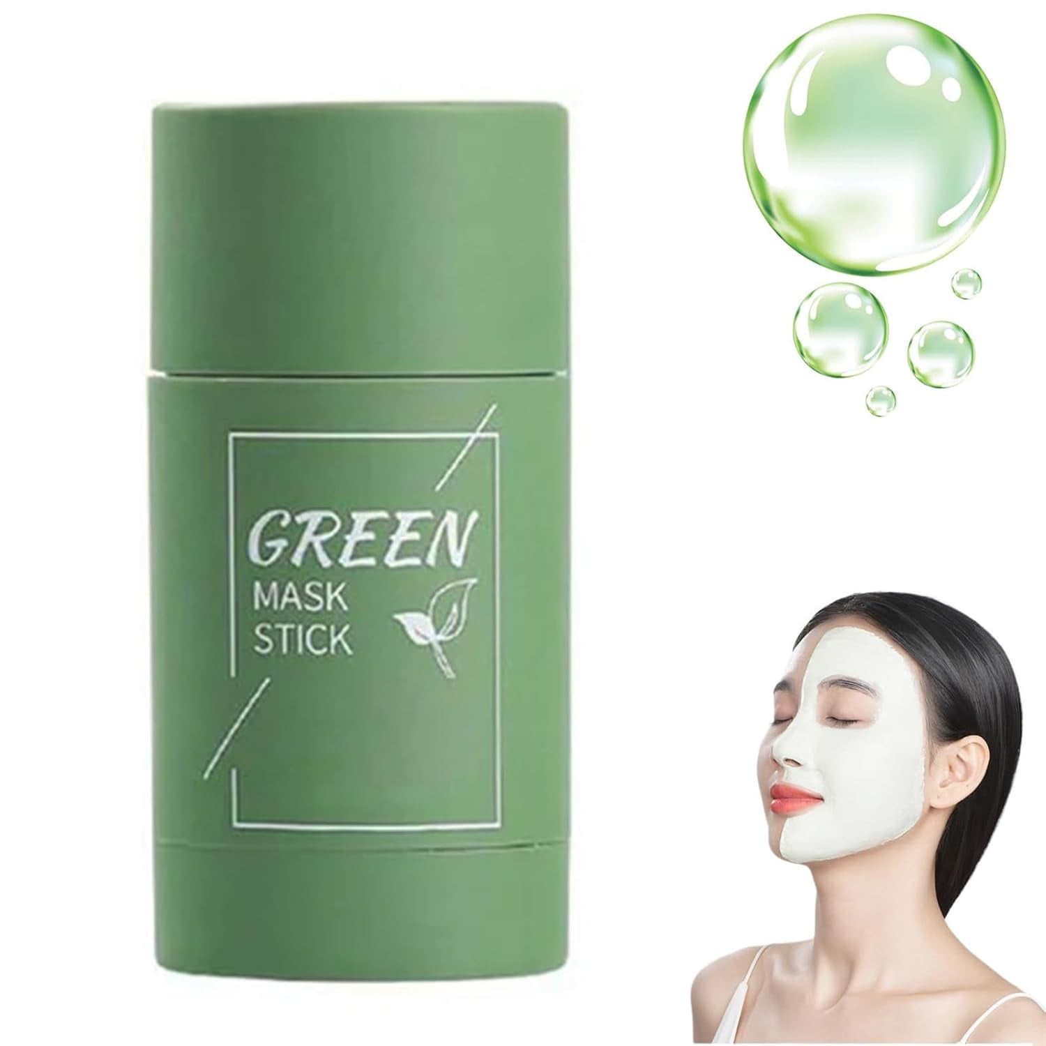 Dermaease Green Tea Mask, Green Tea Deep Cleanse Mask, Green Mask Stick ...