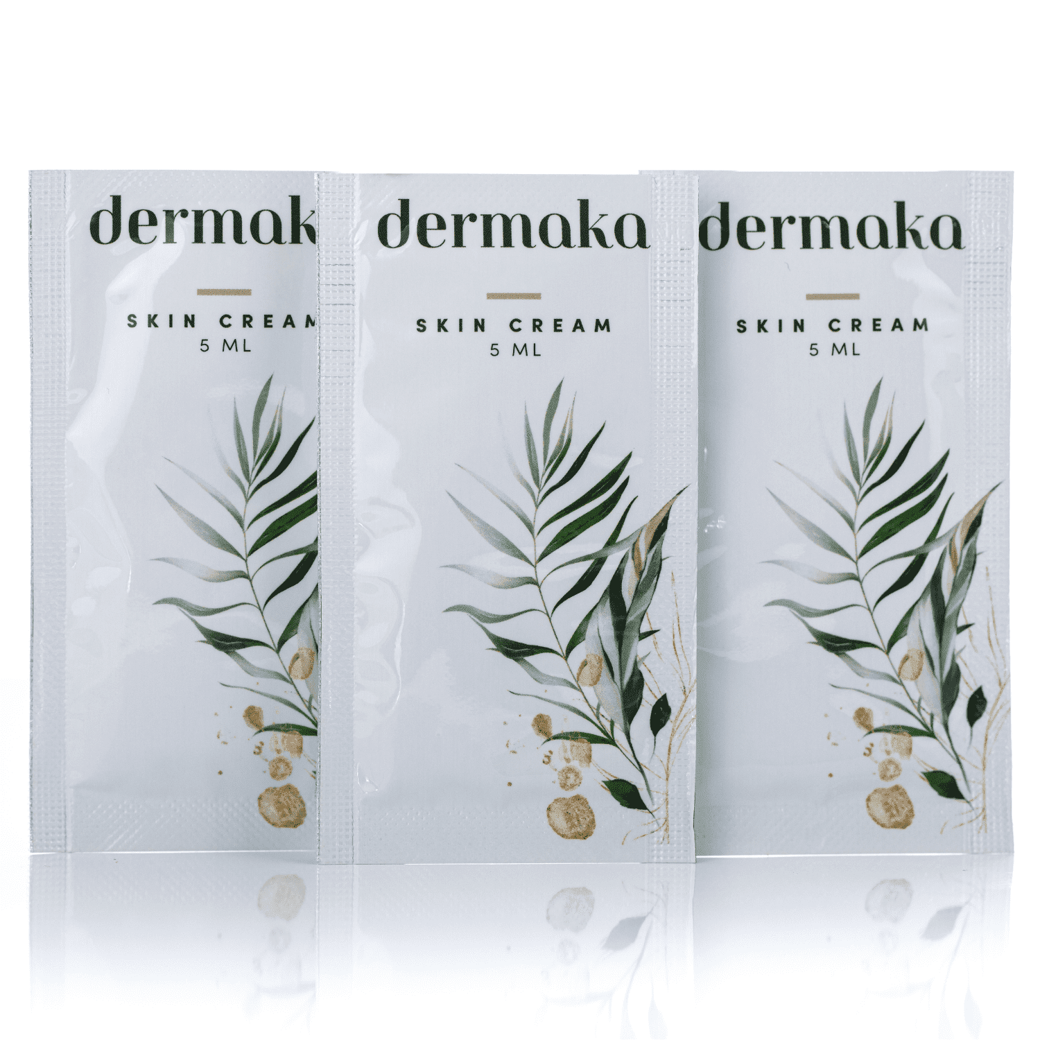 Dermaka 5ml 25 Packets Skin Cream | All-Natural, Moisturizing Lotion ...