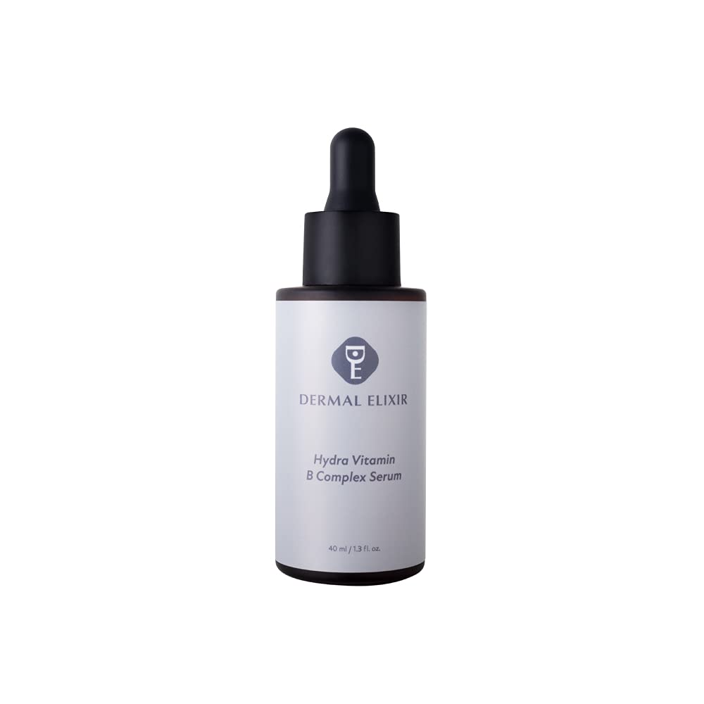 Dermal Elixir Hydra Vitamin B Complex Serum, B3 & B5 Hydrating ...