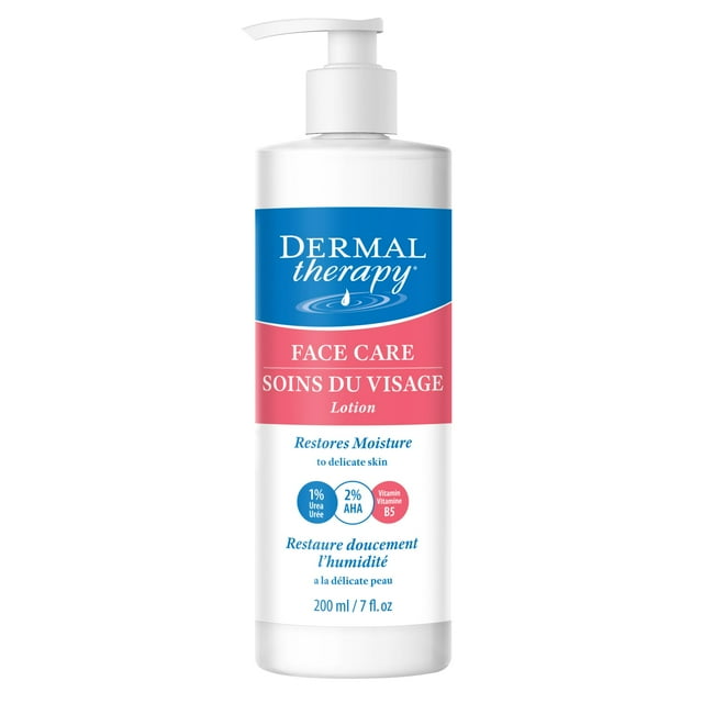 Dermal Therapy Face Moisturizer TGF4 Lotion - 1% Urea & 2% AHAs ...