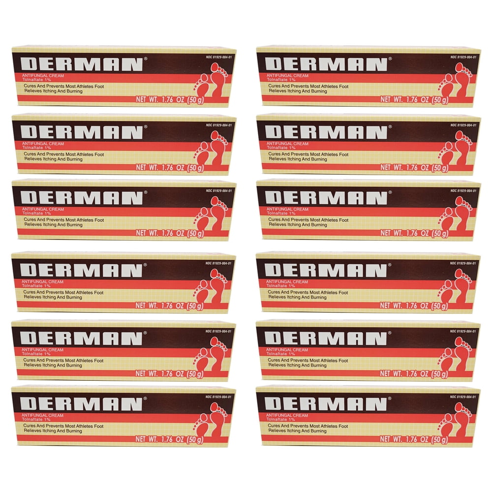 Derman Antifungal Cream. Treats Athlete's Foot, Ringworm, Jock Itch. 1. ...