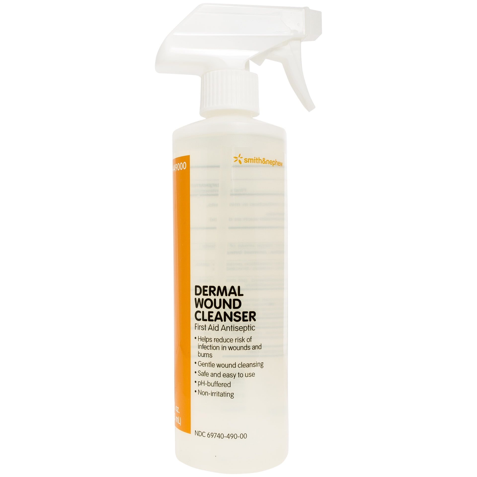 Derman Wound Cleanser Spray 16 oz Bottle - Walmart.com