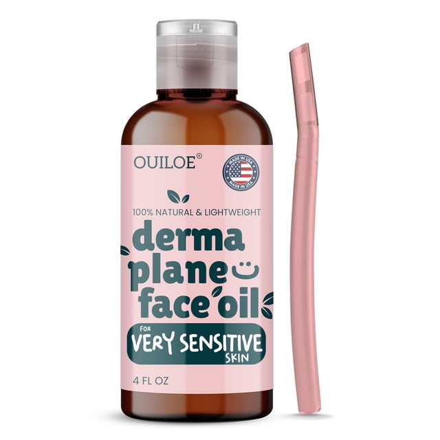 Dermaplane Oil for Women with Very Sensitive Skin - Lightweight Face ...