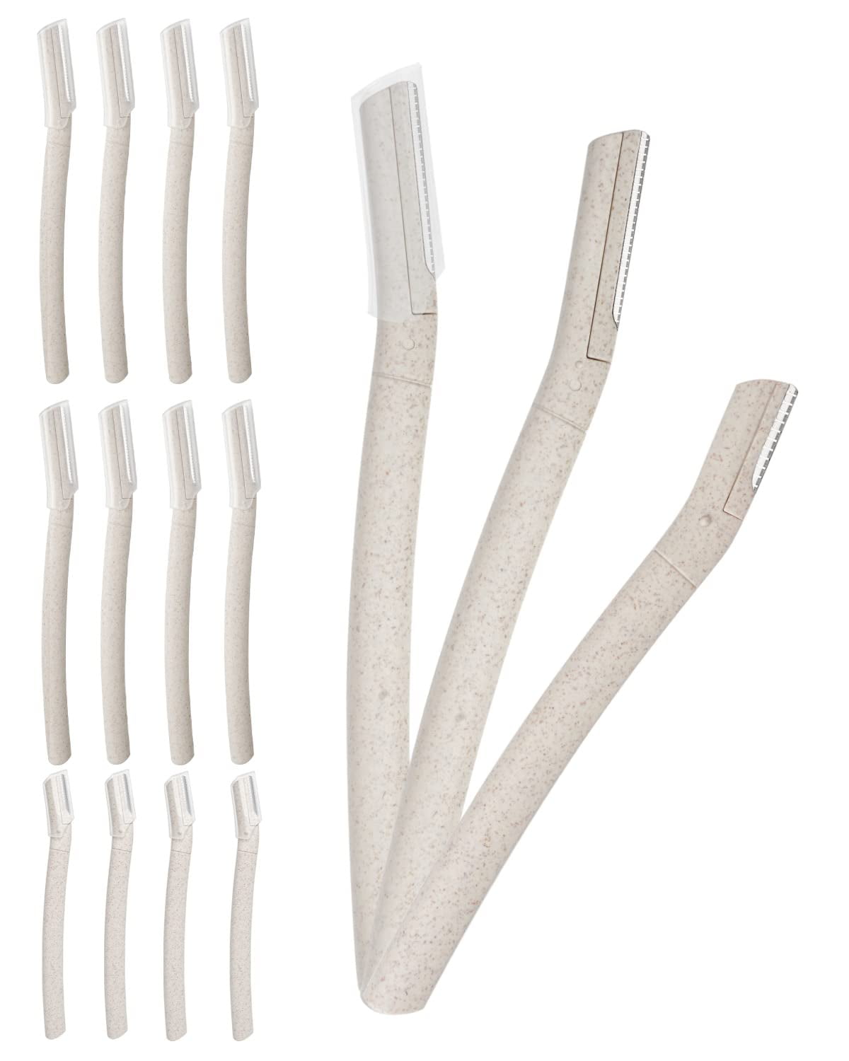 Dermaplaning Tool for Face, 15 Pcs Microblade Eyebrow Razor, Razor for ...