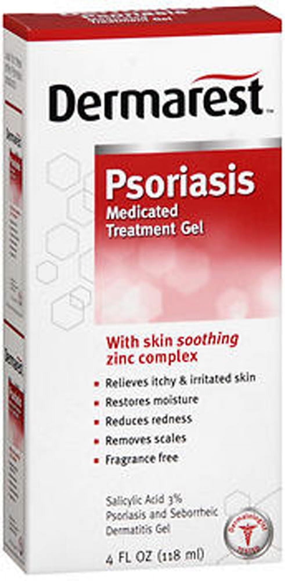 Dermarest Psoriasis Medicated Skin Treatment Gel, 4 Oz. - Walmart.com