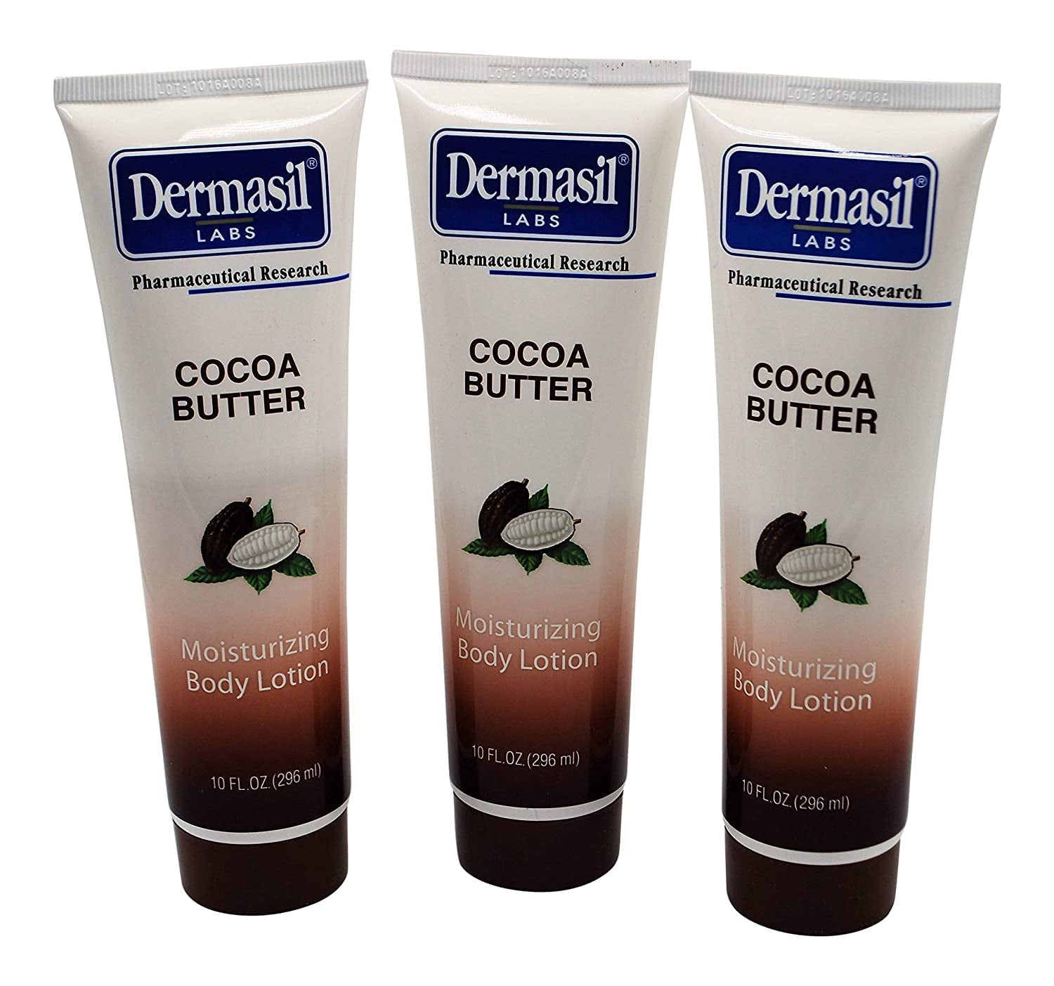 Dermasil Labs Cocoa Butter Skin Moisturizer, 8 fl. oz - Pack of 3 ...