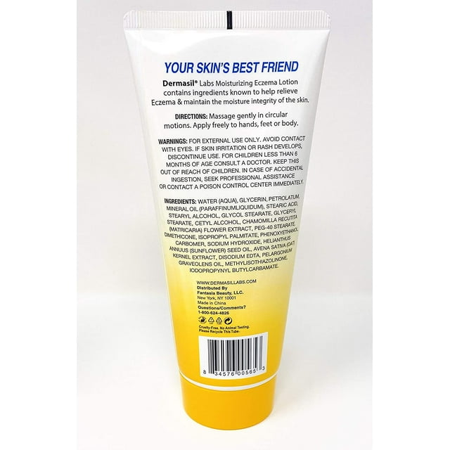 Dermasil Labs Eczema Relief Moisturizing Lotion 6 Fl Oz (3 Pack ...