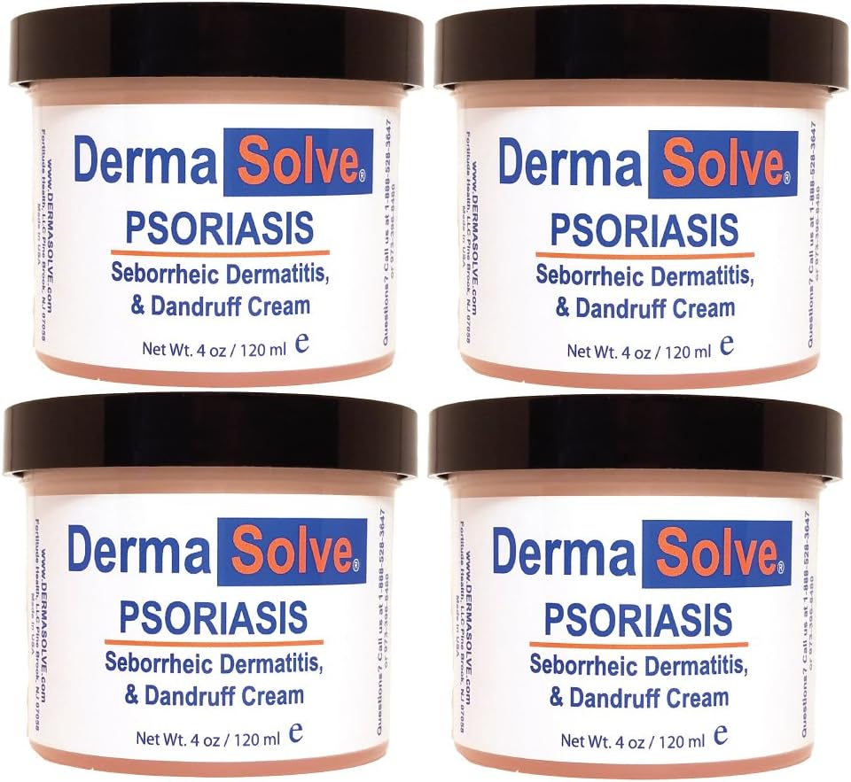 Dermasolve Psoriasis, Seborrheic Dermatitis & Dandruff Cream Formulated ...
