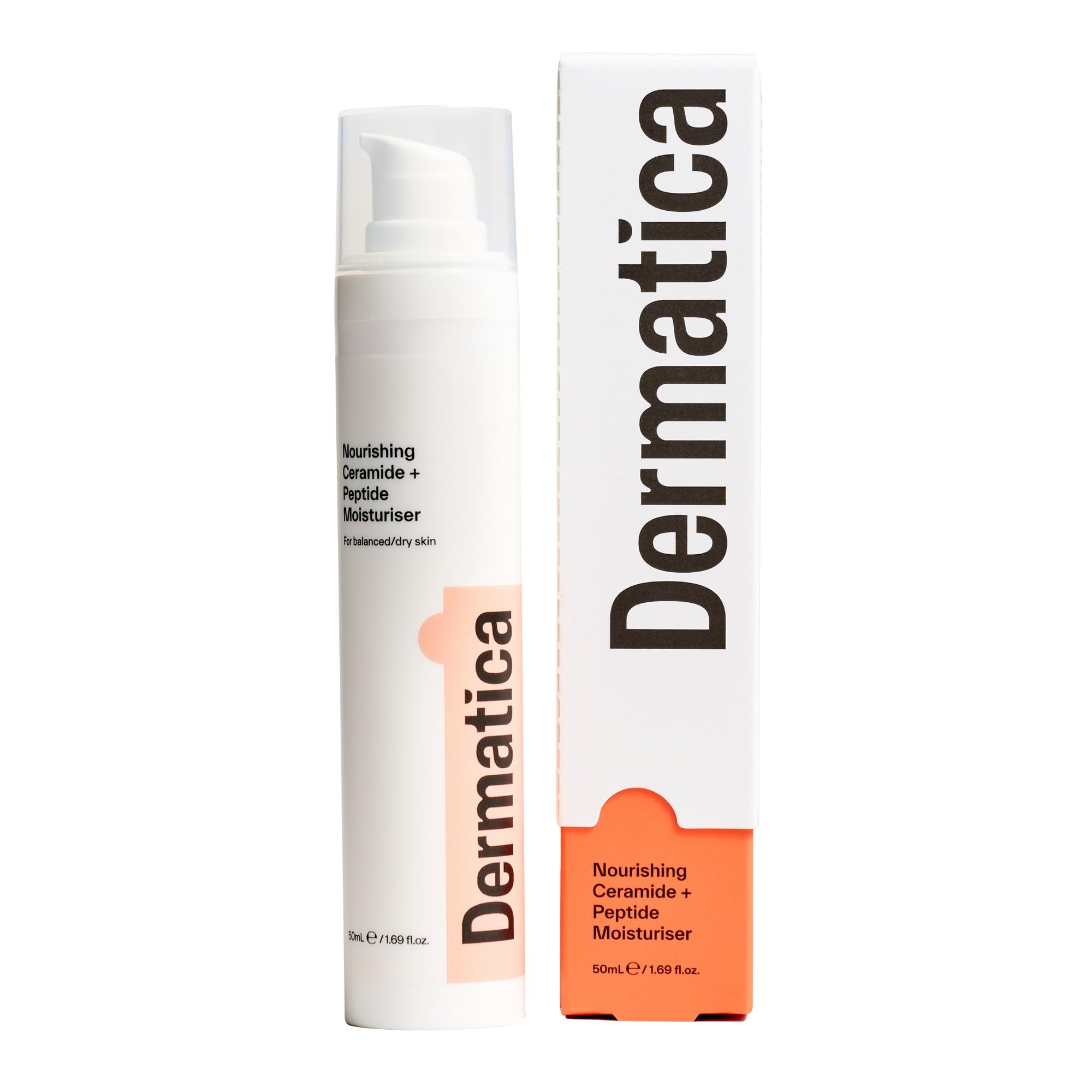 Dermatica Anti-Wrinkle Nourishing Ceramide with Peptide Moisturizer ...