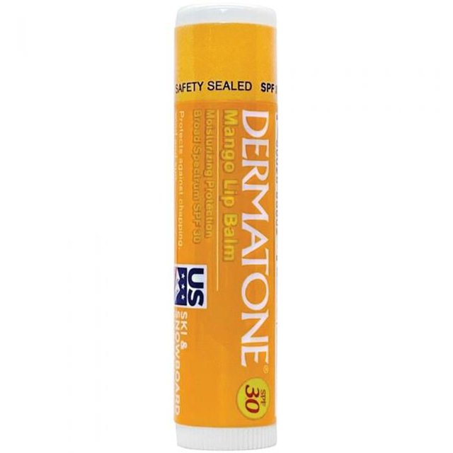 Dermatone 371621 0.15 oz SPF 30 Mango Lip Balm - Walmart Business Supplies