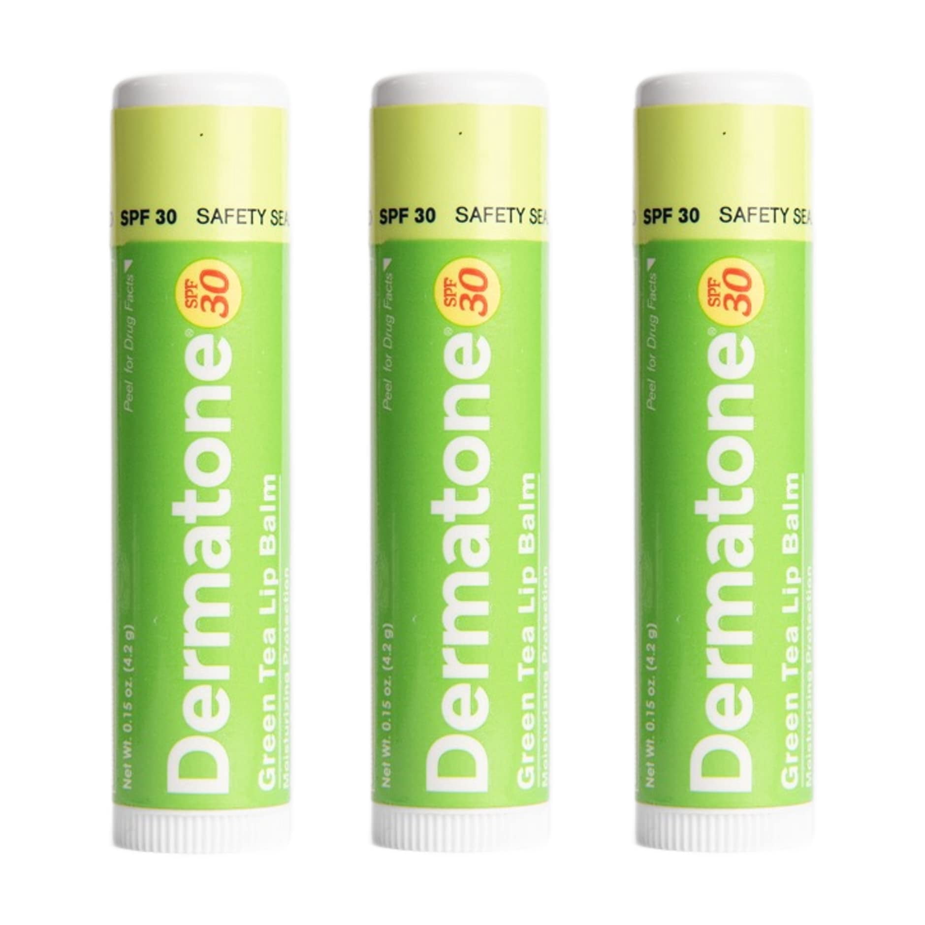 Dermatone Green Tea Lip Balm SPF 30 | Moisturizing | Medicated | Aloe ...