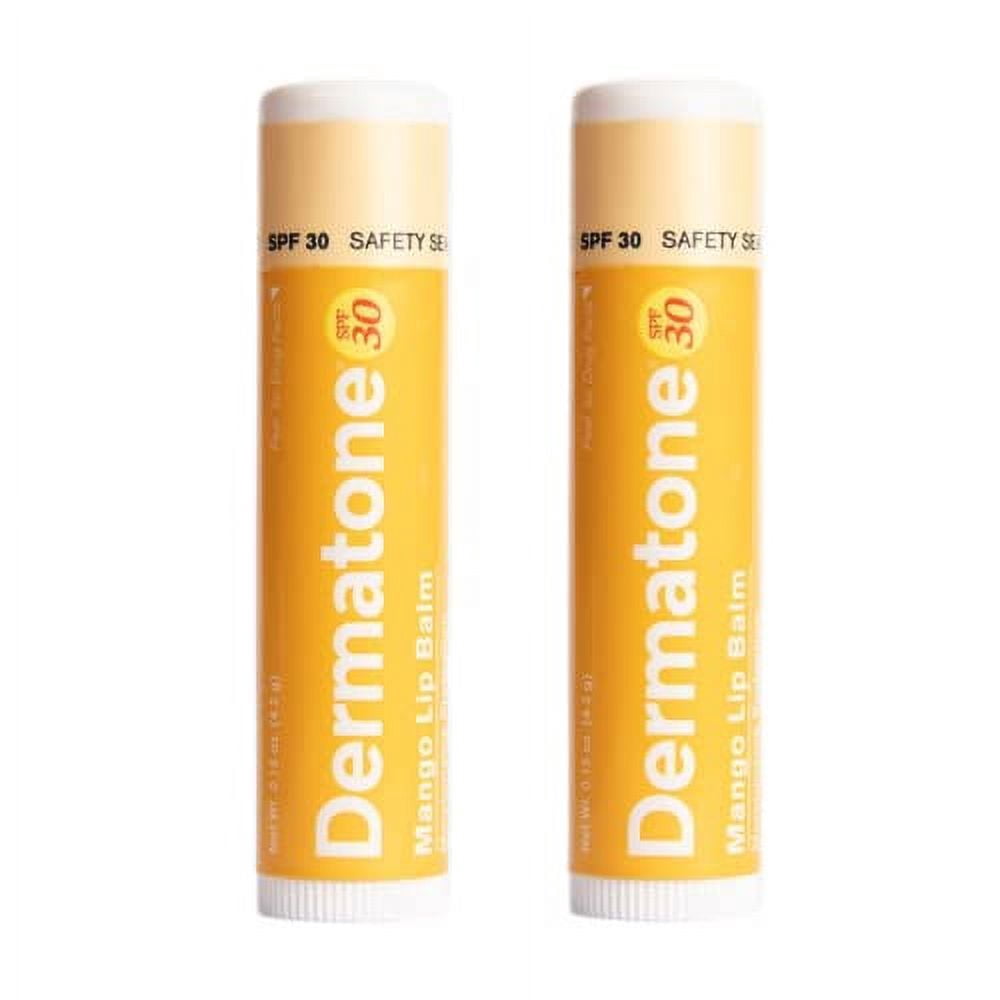 Dermatone Mango Lip Balm SPF 30 | Lip Balm with Sunscreen ...