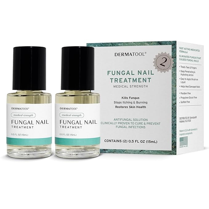 Dermatool Toenail Fungus Treatment Extra Strength Antifungal Liquid,0 ...
