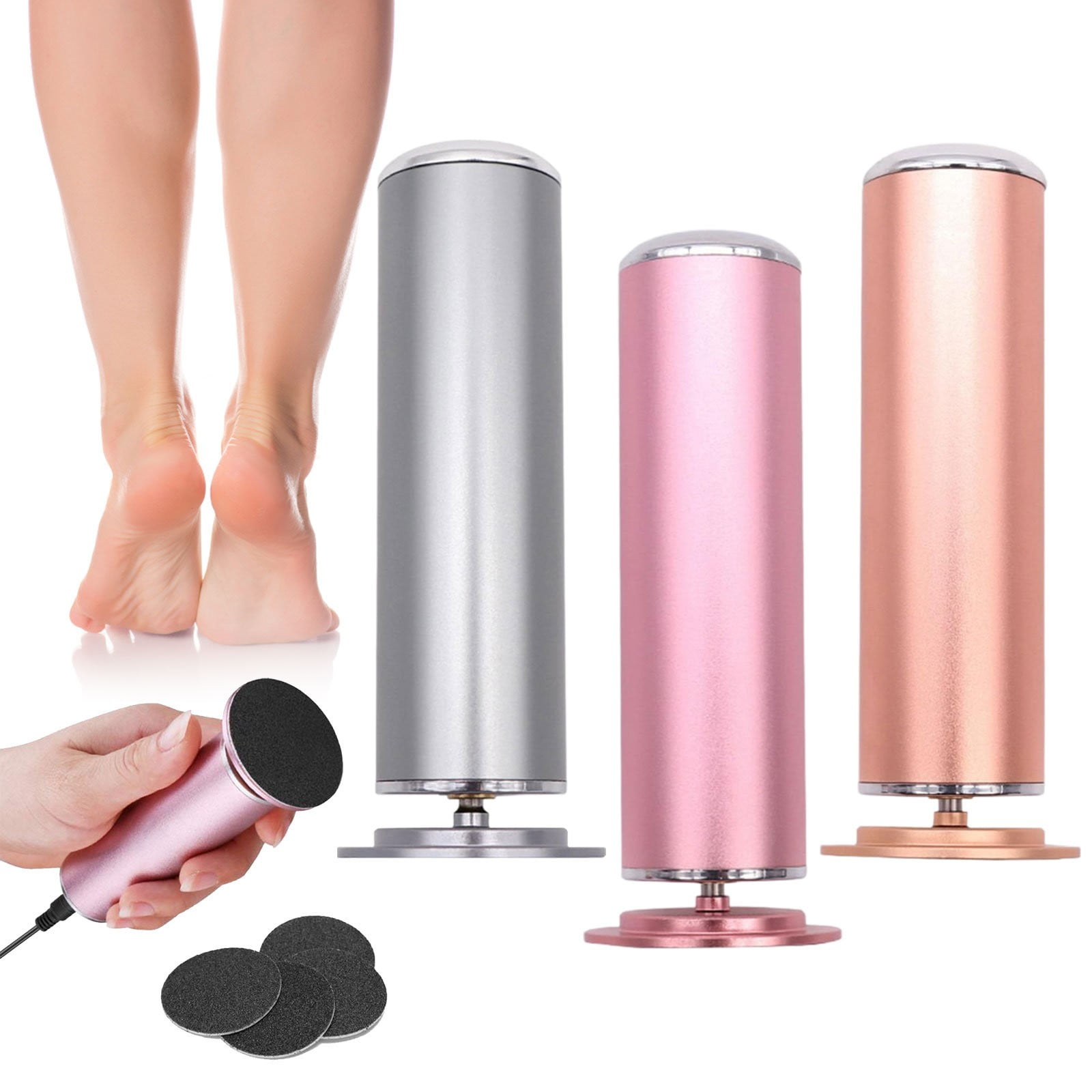 TUSANG Upgraded Electric Foot Callus Remover, Pain-Free Foot Sander ...