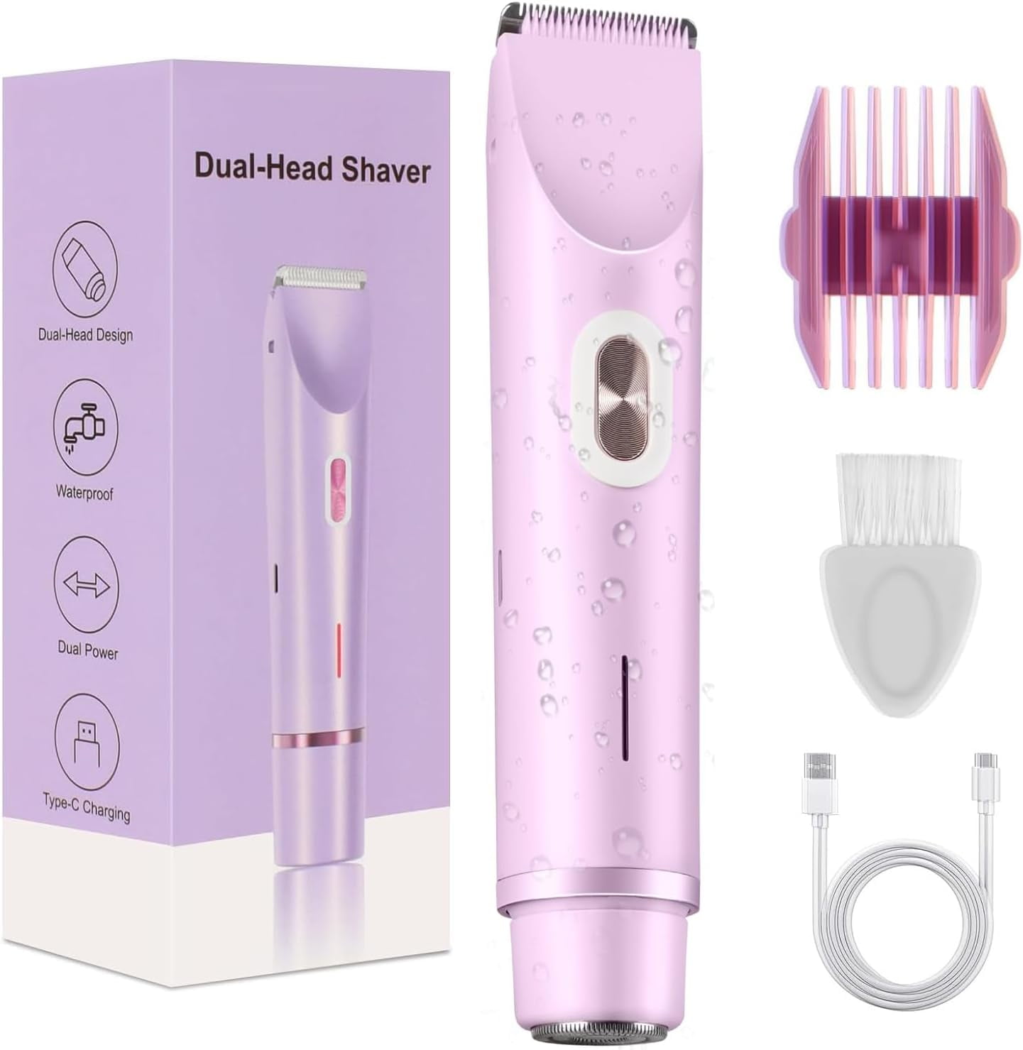 Dermavel Trimmer 2.0,Dermave Bikini Shaver, Bikini Trimmer for Women ...