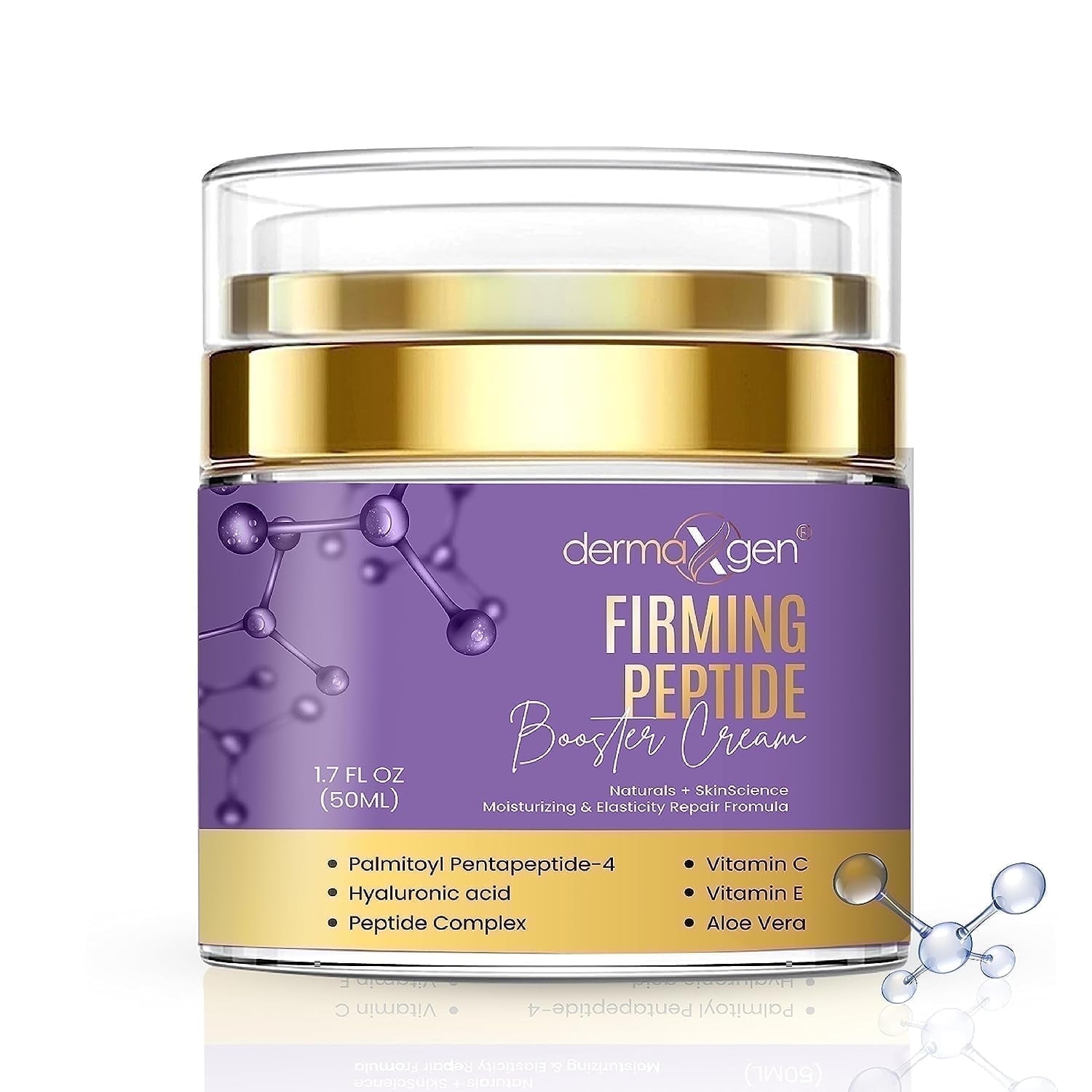 Dermaxgen Firming Peptide Booster Cream - Elasticity Repair, Sun Spot ...