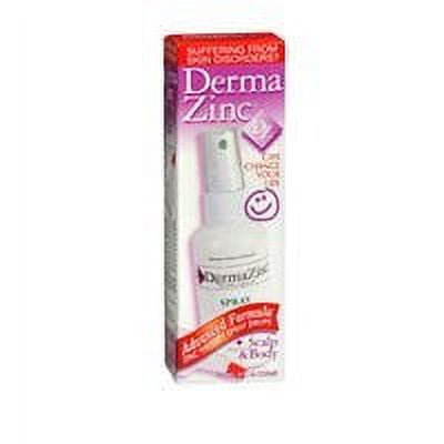 Dermazinc Dermazinc Zinc Therapy Spray Drops For Psoriasis, 4 oz (Pack ...