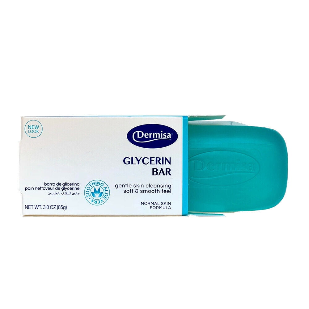 Dermisa Glycerin Facial Bar 3 oz 1 each (Pack of 2) - Walmart.com