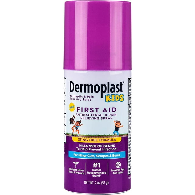 Dermoplast Kids Antiseptin and Pain Relieving Spray - 2 oz - Walmart.com