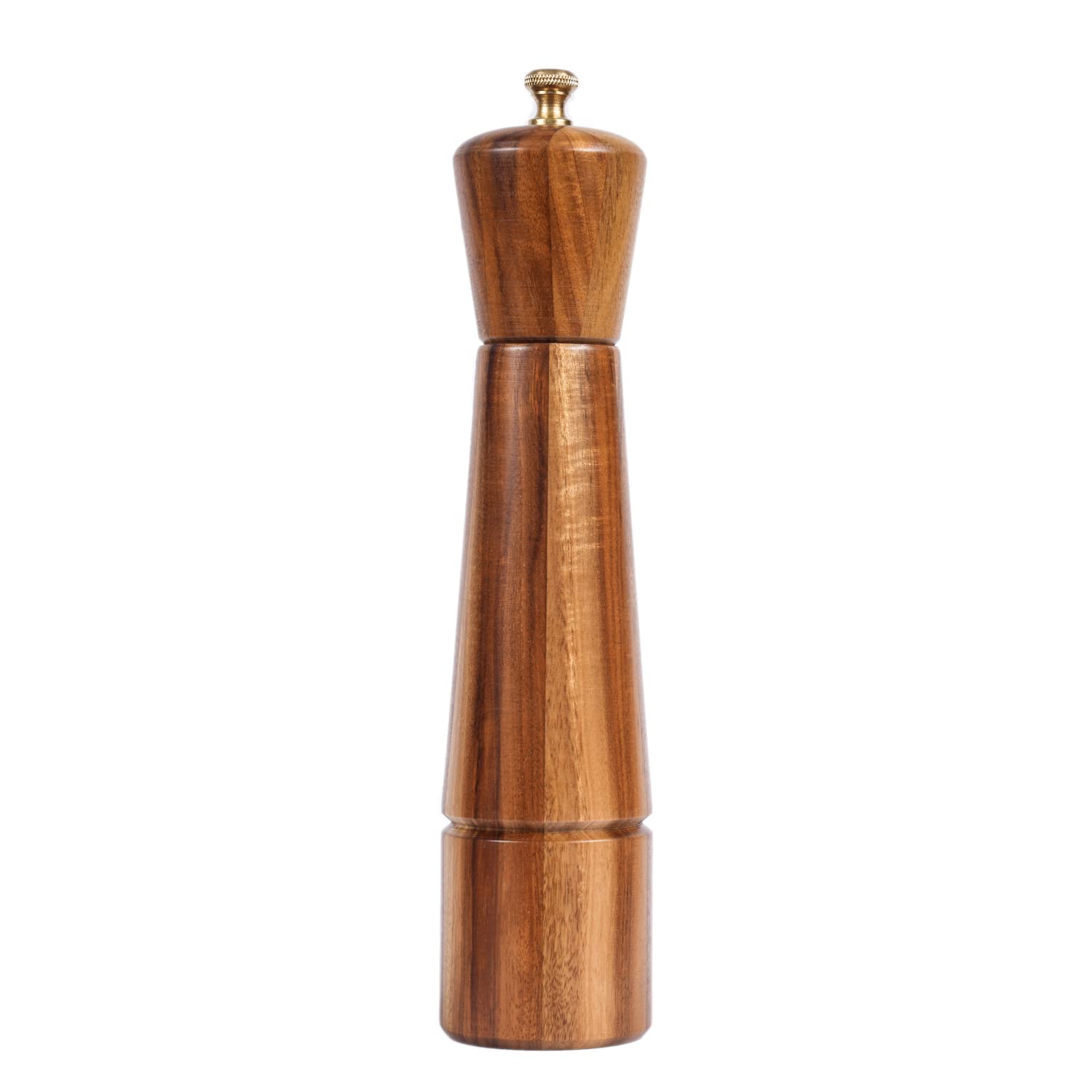 DeroTeno Pepper Grinder, Pepper Mill with Adjustable Stainless Steel ...