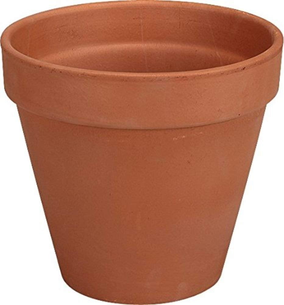 Deroma 01070FZ 2.8-Inch Terra Cotta Standard Clay Pot - Walmart.com