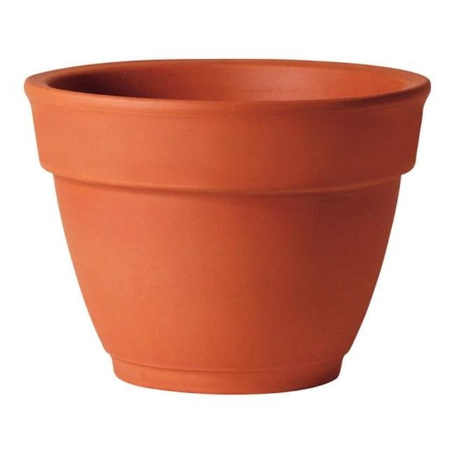 Deroma 8.3 in. Terracotta Garden Bell Pot, Indoor/Outdoor, Self ...
