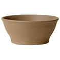 Deroma Marshall Pottery M910CGZ 9.06 in. Moka Chocolate Clay Terracotta ...