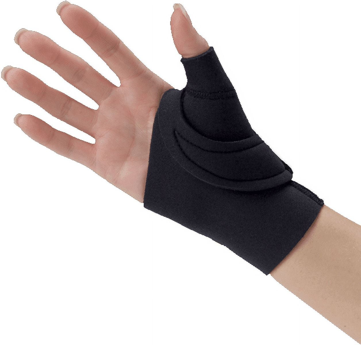 Deroyal Comfort Cool Thumb Wrap - Splint, Thumb Small Left Black, Each ...