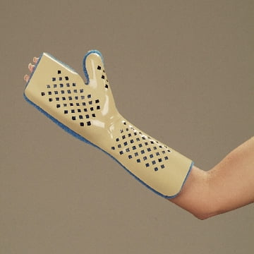 Deroyal Full Hand Splint - Hand Splint Full Aluminum w/ Foam Right ...