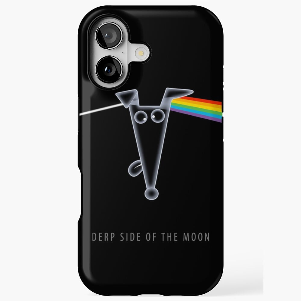 Derp Side of the Moon Parody Design Phone Case for iPhone 17 16 15 14 ...