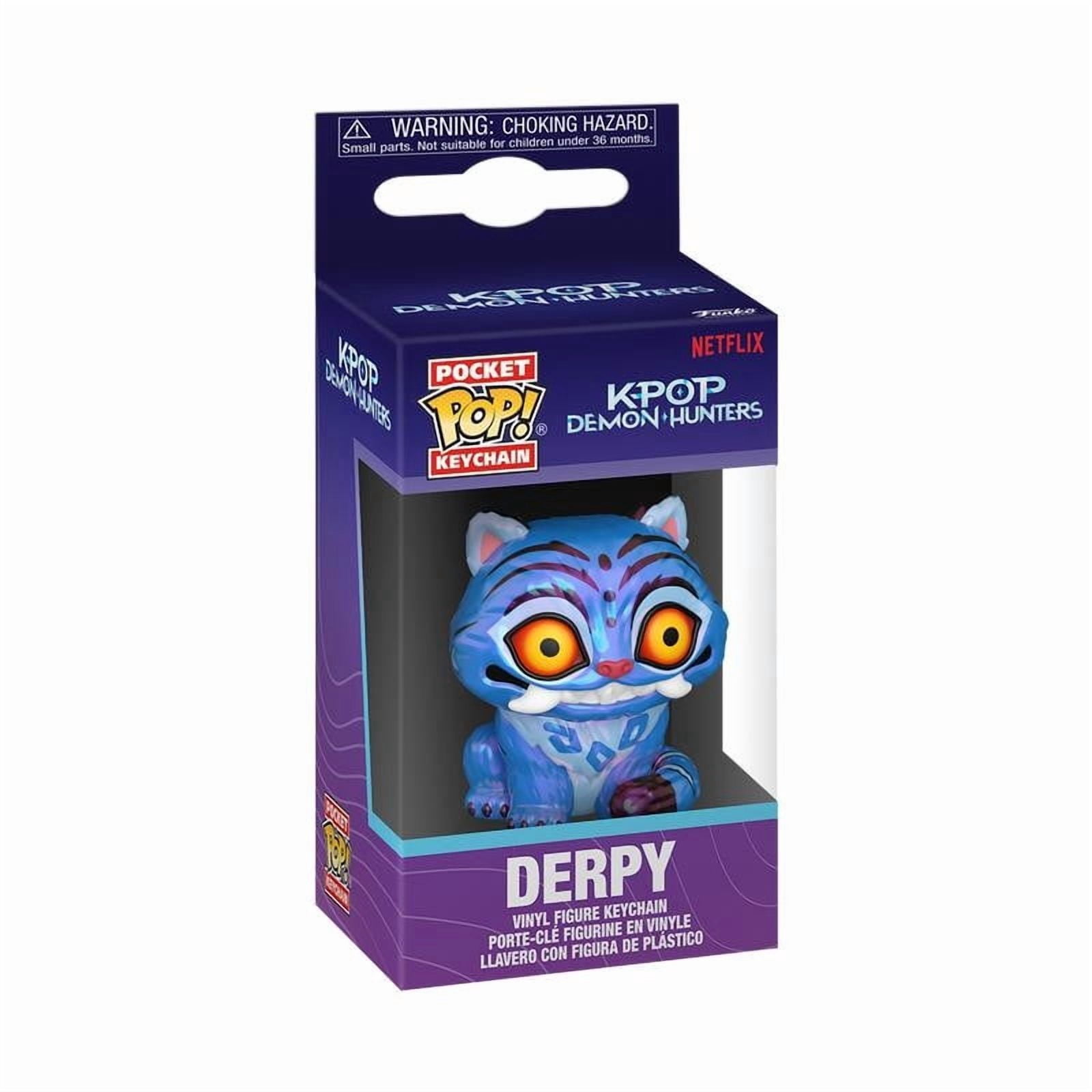 Funko KPop Demon Hunters Derpy Pocket Pop! Key Chain - Walmart.com