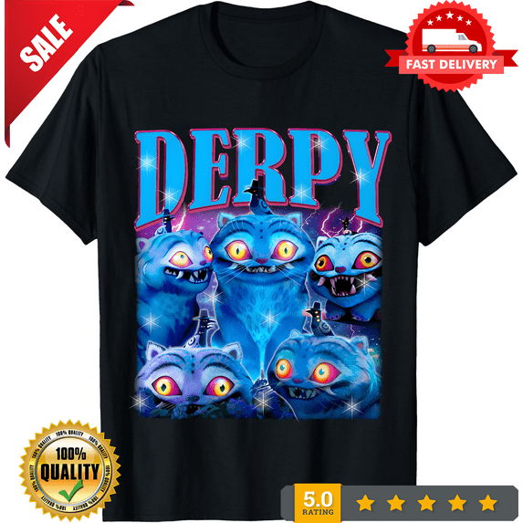 Derpy Graphic Tee, Fun T-Shirt for Fans, Fun Gift, Casual Wear ...