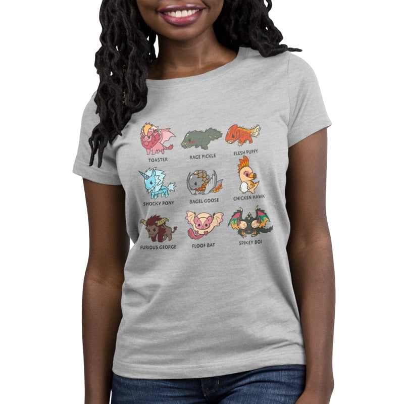 Derpy Monster Hunter Grid Tee T-Shirt Sweatshirt Hoodie - Walmart.com