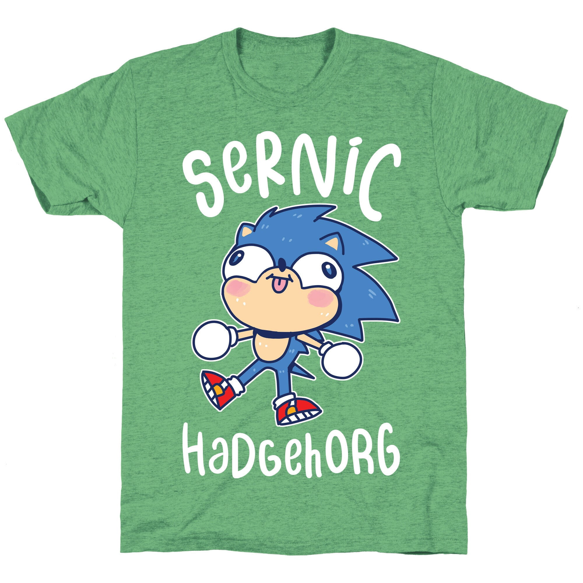 Derpy Sonic Sernic Hadgehorg Unisex Triblend Tee Tee Shirt Sweatshirt ...
