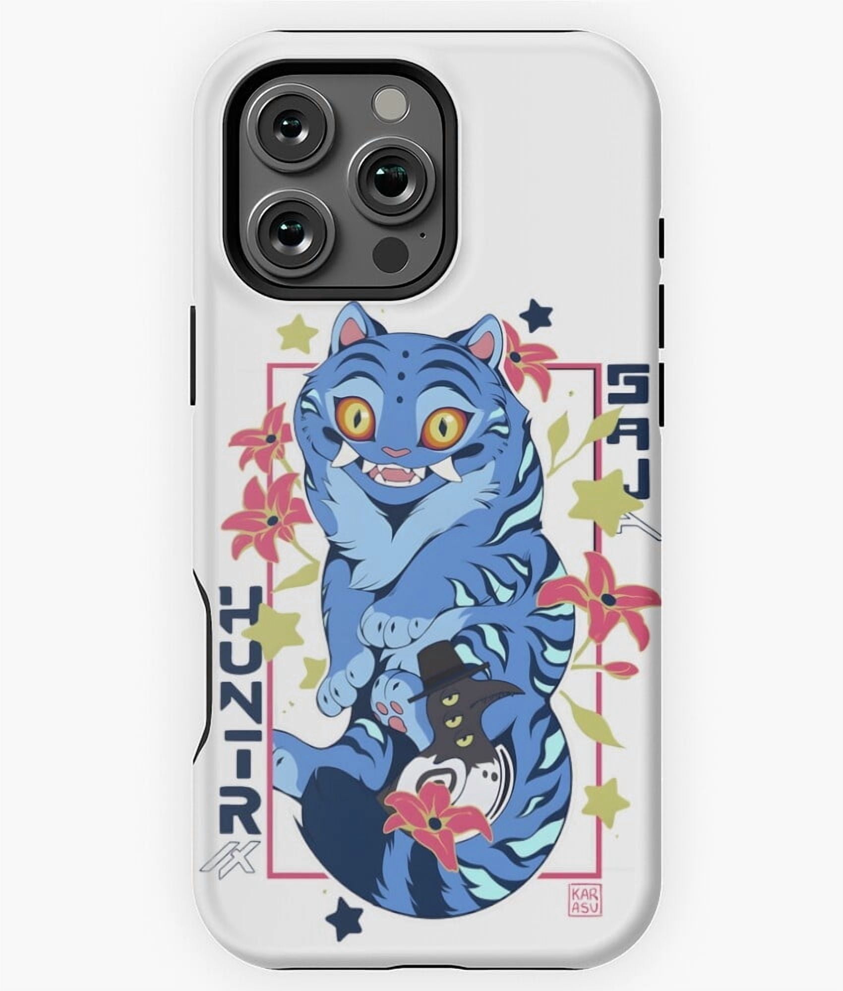 Derpy The Tiger Cute Chaos Mascot Case for iPhone 17 16 15 14 13 12 11 ...