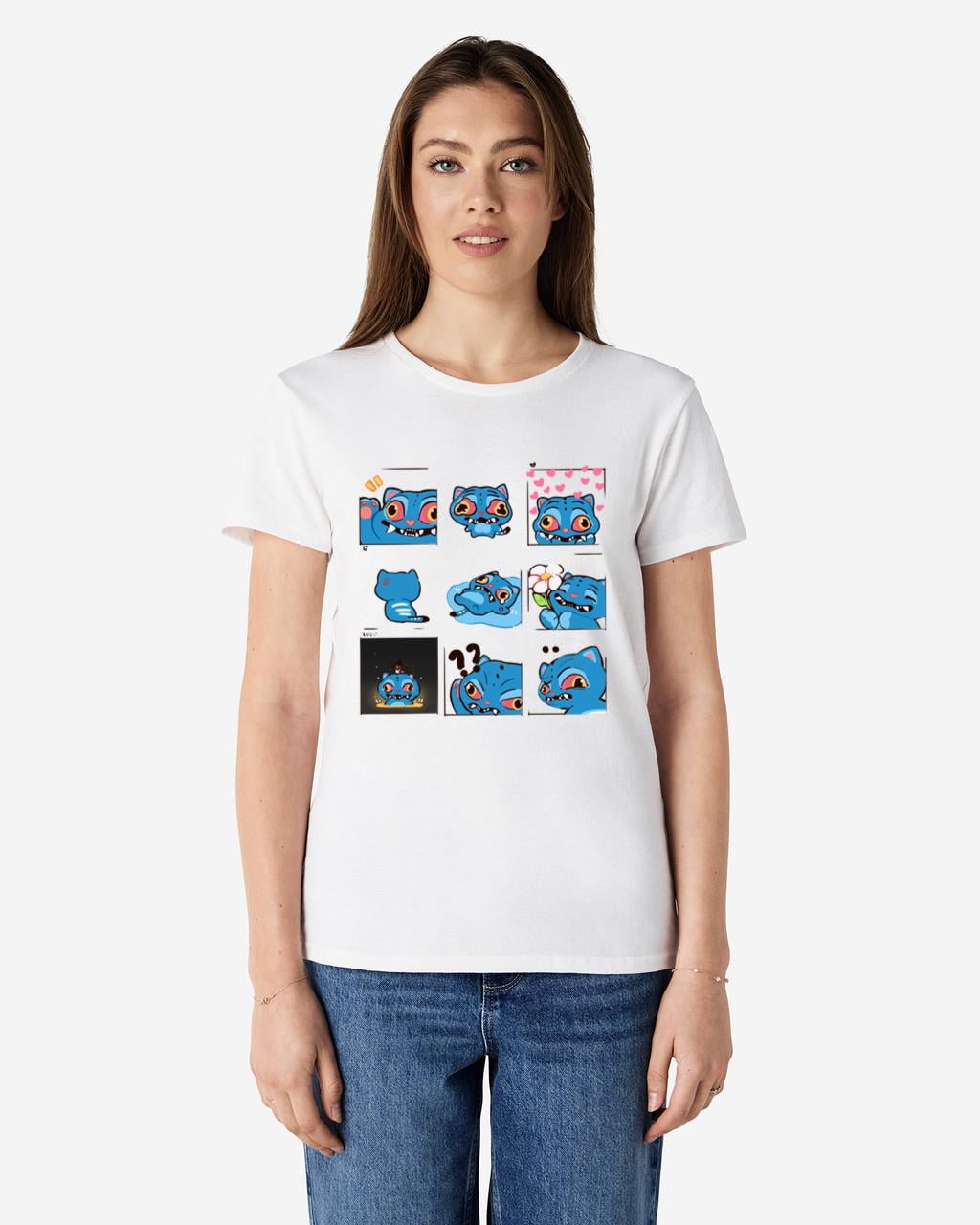 Derpy The Tiger With Free Emote Vibe And July Mood Unisex T-Shirt, for ...